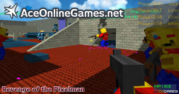 Revenge of the PixelMan | AceOnlineGames.net